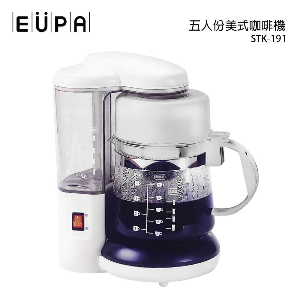 【EUPA 優柏】5人份美式咖啡機 TSK-191－小樹購